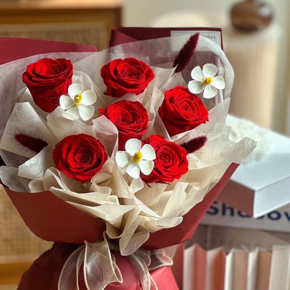 Everlasting & Preserved Flower Bouquet l Flower Delivery Kuala Lumpur